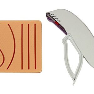 Medium 1-Layer Suture Pad with Practice Training Stapler