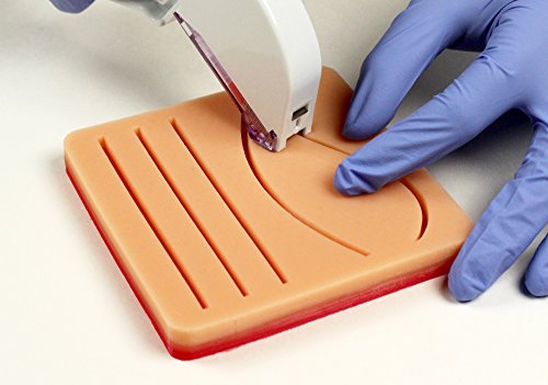 Medium 1-Layer Suture Pad with Practice Training Stapler