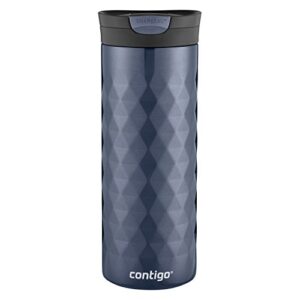 contigo snapseal kenton vacuum-insulated stainless steel travel mug, 20 oz., serenity