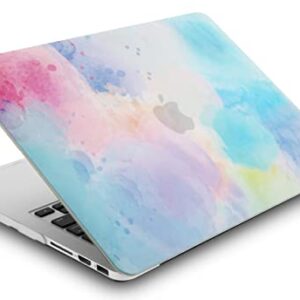 KEC Laptop Case for MacBook Pro 13" (2019/2018/2017/2016) Plastic Hard Shell Cover A1989/A1706/A1708 Touch Bar (Rainbow Mist 2)