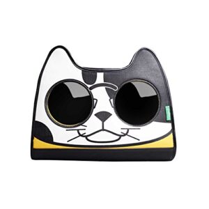 primetime petz catysmile backpack cat carrier, yellow, one size