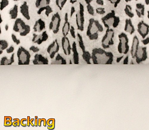 Vinyl Upholstery Zebra 54" Wide Sold by The Yard (Black and White)