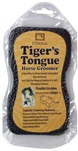 epona tiger's tounge horse groomer scrubber massager