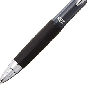 uni-ball Signo Gel 207 Roller Ball Retractable Gel Pen, Black Ink, Medium, Dozen