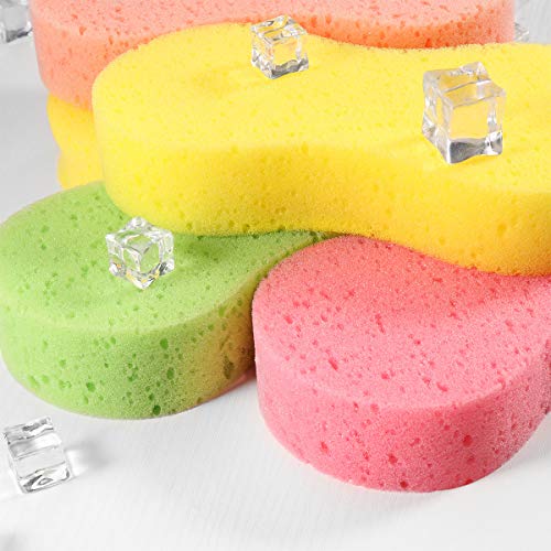 VORCOOL 5 Pcs Car Wash Sponges Bone Design for Polishing Porous Car Wash Sponges