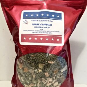 Squirrel/Chipmunk 'SPARKY'S Special' Premium Squirrel Food (2 LB)