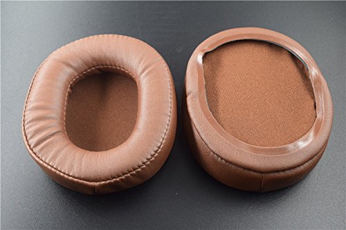 Soft Replacement Earpads Ear Pads Cushion for ATH-MSR7,Sony MDR-7506,Ultrasone PRO-900 Headphone Brown