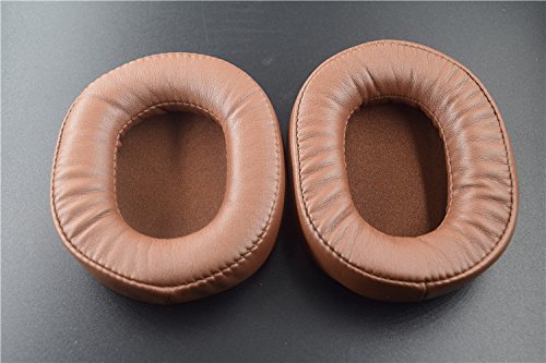 Soft Replacement Earpads Ear Pads Cushion for ATH-MSR7,Sony MDR-7506,Ultrasone PRO-900 Headphone Brown