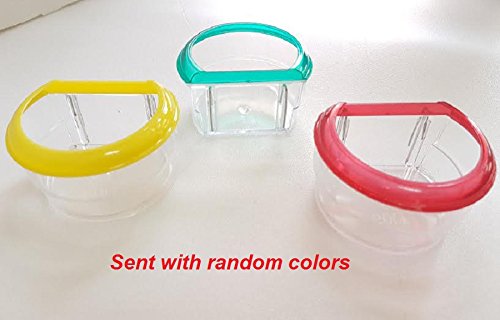 Fast Life Plastic Bird Water Cups Feeder