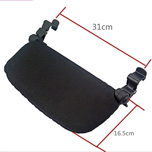 Stroller Footrest 16Cm Accessories fit for Babyzen Yoyo Yoya Baby Time Feet Extension Infant Pram Footboard (Black)