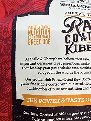 Stella & Chewy's Raw Coated Small Breed Chicken Recipe Dog Food 10lb (186011001677)