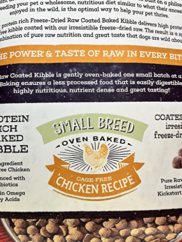 Stella & Chewy's Raw Coated Small Breed Chicken Recipe Dog Food 10lb (186011001677)