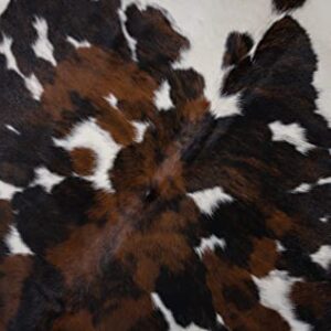 Genuine Tricolor Cowhide Rug XL 6 x 7-8 ft. - 180 x 240cm