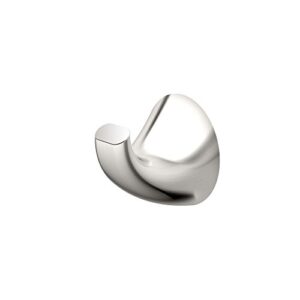 gatco 5115 brie bathroom robe hook, satin nickel