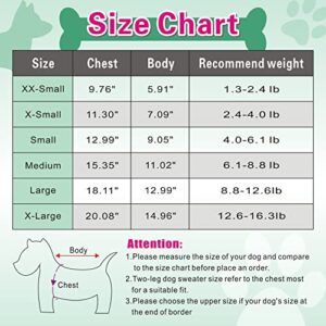 CHBORLESS Pet Dog Classic Knitwear Sweater Warm Winter Puppy Pet Coat Soft Sweater Clothing for Small Dogs (M, Grey)