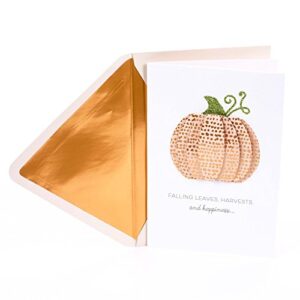 hallmark signature fall or thanksgiving card (wonderful autumn)