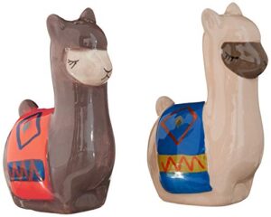 boston warehouse salt&pepper set, llama