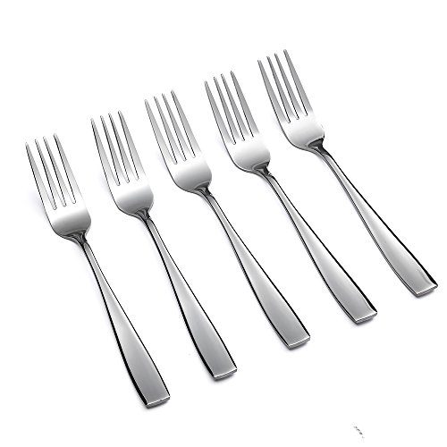 Eslite Staintess Steel Salad Forks Set,6.7-Inch,12-Piece