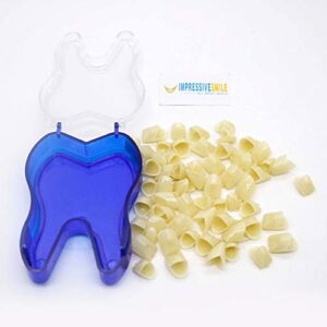 100 PCS Mixed Dental Temporary Crown Kit Anterior Front & Molar Posterior 50 of each