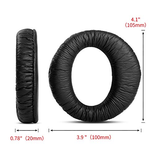 YunYiYi Black Replacement Foam Earpads Pillow Ear Pads Cushions Cover Cups Repair Parts Compatible with Sony MDR-RF925RK MDR-RF970RK RF985R Headphones