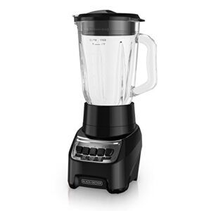 black+decker counter top blender, black, bl1210bg