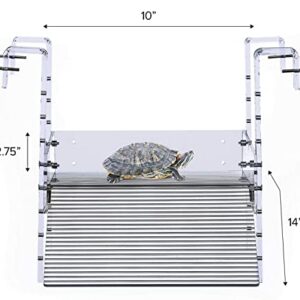 LaBrinx Designs Wide Hanging Turtle Ramp - Aquatic Reptile Basking Platform