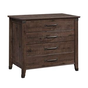 sauder carson forge lateral file, coffee oak finish