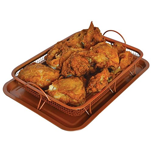 Copper Crisper Tray - 2 Pc Set