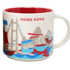 Starbucks You Are Here Series Hong Kong Mug, 14 Oz