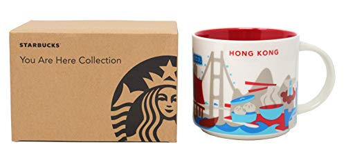 Starbucks You Are Here Series Hong Kong Mug, 14 Oz