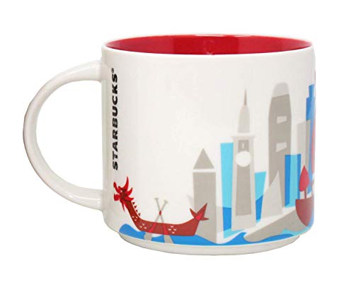 Starbucks You Are Here Series Hong Kong Mug, 14 Oz