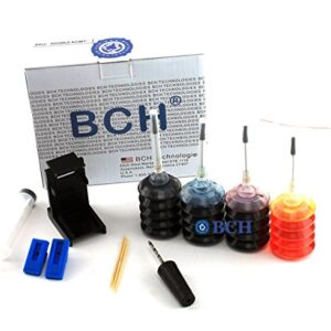 BCH Ink Refill Kit for PG-260 CL-261 TS5320 / PG-240 CL-241 Inkjet Printer Cartridges - First-Timer Kit with Tools - EZ30-T