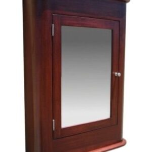 Madrid Medicine Cabinet/Cherry/Solid Wood & Handmade/Surface Mount