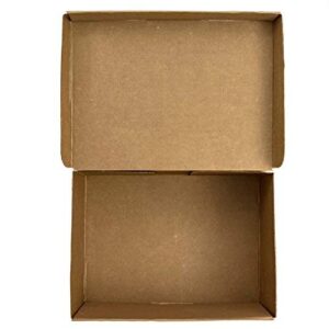 SHOE BOXES - 10 PACK - 12.5" x 9" x 5", HEAVY DUTY One-Piece Design With Lid