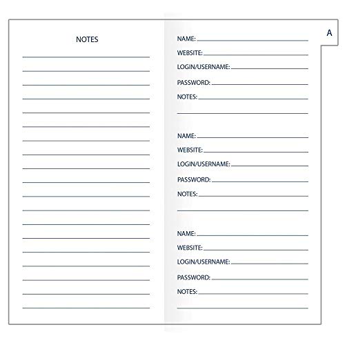 The LANG Companies Hugo Hege Password Journal (1014106)