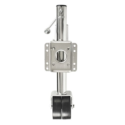 Jeremywell 2000lbs Trailer Jack with Double Wheel Swivel Tongue Twin Boat Towing 26" Length Lift