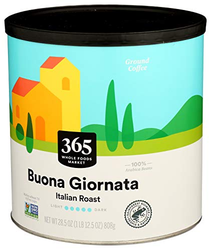 365 by Whole Foods Market, Coffee Buona Giornata Italian Roast, 28.5 Ounce