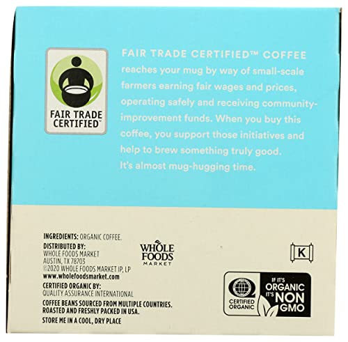 365 by Whole Foods Market, Coffee Riviera Roast Italian Roast Pods Organic 12 Count, 4.6 Ounce