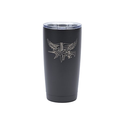 Center Mass, Inc. SWAT Operator 20 oz. Black Tumbler