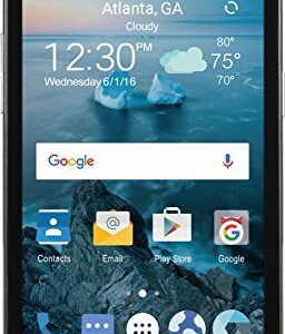 New AT&T ZTE Maven 2 4G LTE with 8GB Memory Cell Phone - Dark Gray