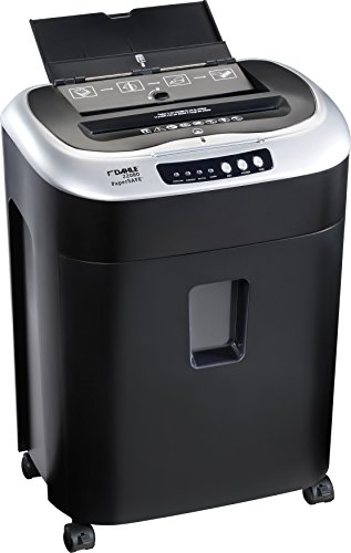 Dahle PaperSAFE 22080 Auto-Feed Paper Shredder, Oil Free, 80 Sheet Tray, Security Level P-4, Shreds CDs, Credit Cards & Paper Clips