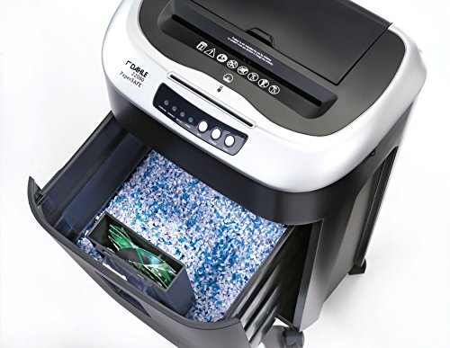 Dahle PaperSAFE 22080 Auto-Feed Paper Shredder, Oil Free, 80 Sheet Tray, Security Level P-4, Shreds CDs, Credit Cards & Paper Clips