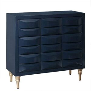 madison park savannah drawer chest, 36" l x 14" d x 34" h, gold