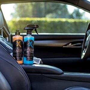 Liquid X Interior Detail - Lightly Cleans & Adds UV Protection - Quick Interior Detailer Leaves Non Greasy Finish (16 oz)