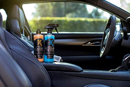 Liquid X Interior Detail - Lightly Cleans & Adds UV Protection - Quick Interior Detailer Leaves Non Greasy Finish (16 oz)