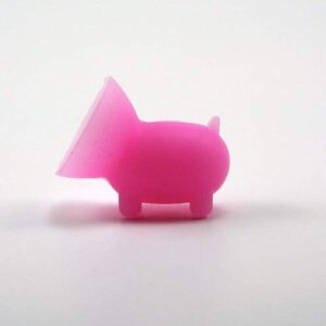 piggy/the original piggy cell phone stand/traveling cell phone stand/cell phone holder/cell phone accessory/piggy back/pink