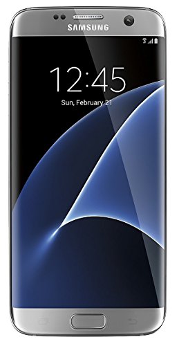 SAMSUNG Galaxy S7 Edge Verizon Wireless CDMA 4G LTE Smartphone w/ 12MP Camera and Infinity Screen - Silver