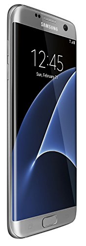 SAMSUNG Galaxy S7 Edge Verizon Wireless CDMA 4G LTE Smartphone w/ 12MP Camera and Infinity Screen - Silver