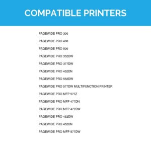 LD Compatible Ink Cartridge Replacement for HP 972A L0R86AN (Cyan)