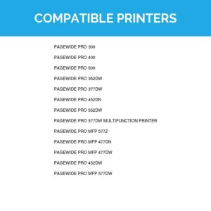 LD Compatible Ink Cartridge Replacement for HP 972A L0R86AN (Cyan)